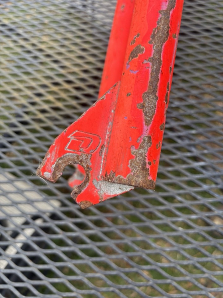 Old Skool Vintage Bmx GT Dyno Fork Orange -fast shipping 1in threaded ...
