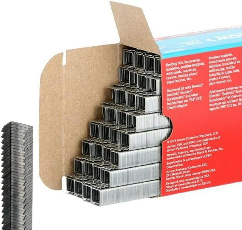 Arrow Fastener 506IP Heavy Duty T50 Staples for Upholstery ...