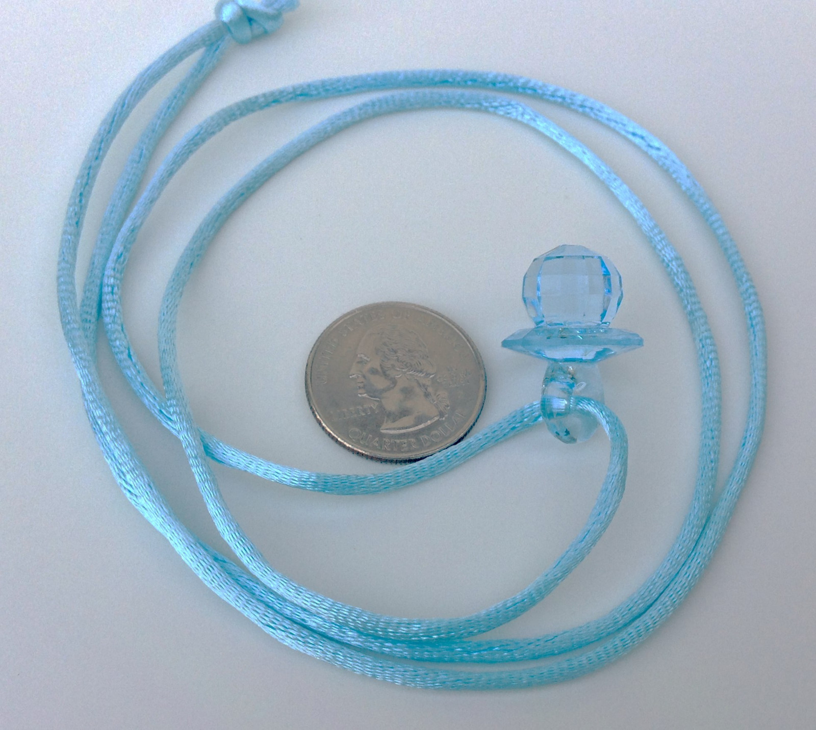 1" Fancy Pacifier Necklaces for "Don't say Baby" Baby Shower Game U ...