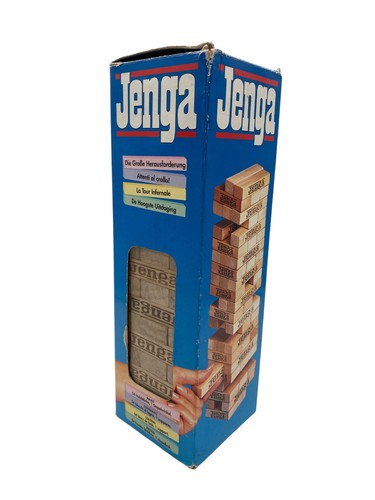 Jenga MB Hasbro 1996 | Geschicklichkeitsspiel Gesellschaftsspiel | eBay.de