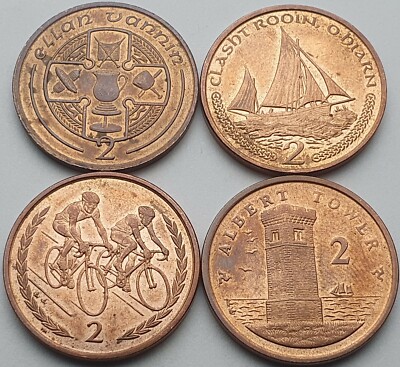 Isle of Man 2p coin set - Circulated | eBay