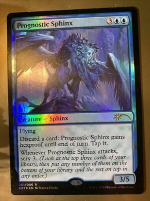 Prognostic Sphinx | FOIL | Promo | MTG Magic LP/EX | eBay Australia