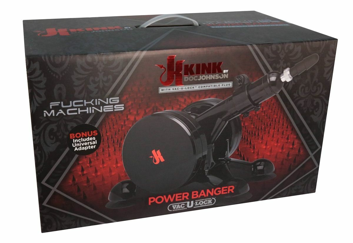 Kink Power Banger Sex Machine Multispeed Thruster - Doc Johnson ...