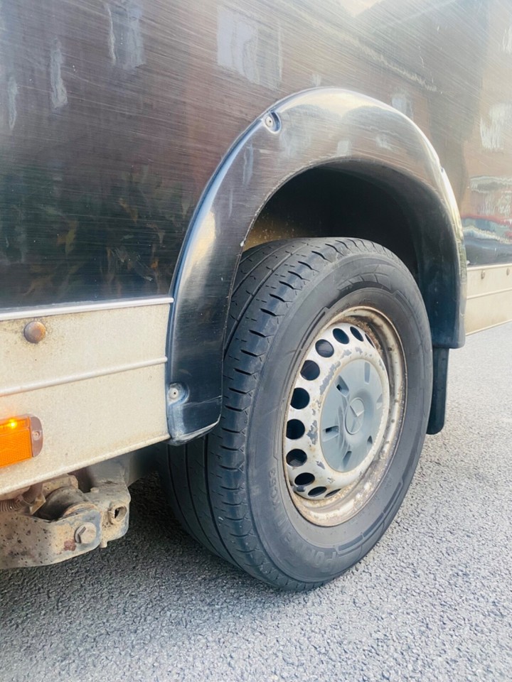 MERCEDES SPRINTER 2016 316 BLUETEC MWB HIGH ROOF LUTON LOW LOADER VAN ...