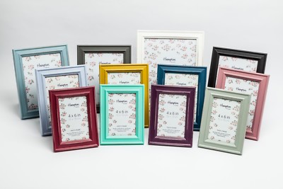 Hampton Frames Shabby Chic Photo Frame Rustic Distressed Wood Picture ...