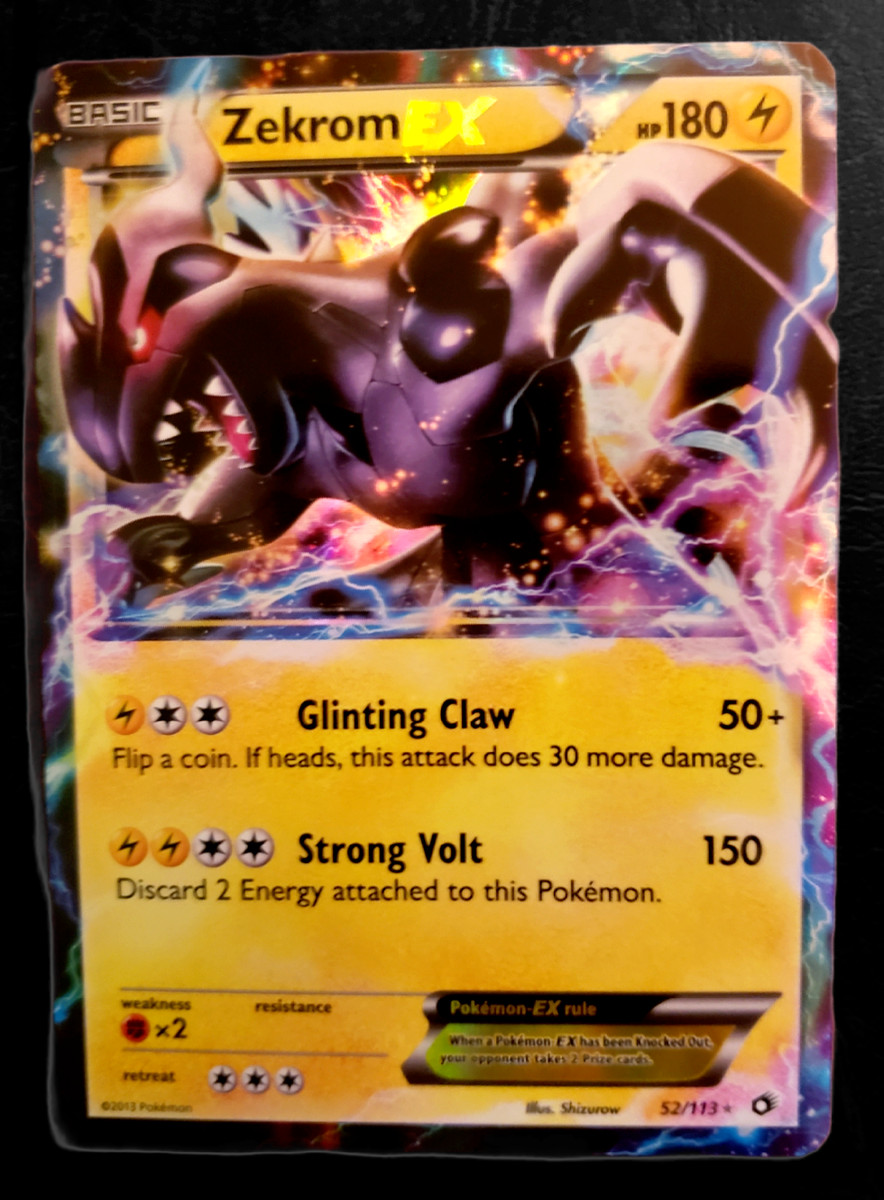 Pokemon Legendary Zekrom Card
