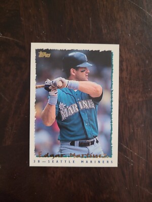 1995 Topps Edgar Martinez #55 Seattle Mariners | eBay