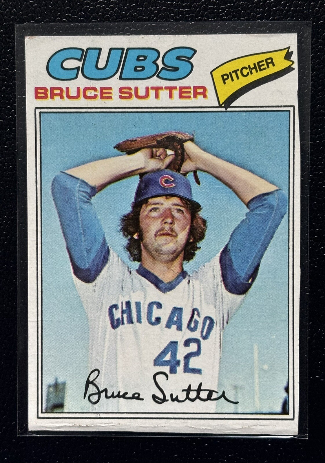 Bruce Sutter 1977 Topps #144 Rookie Baseball Card Poor Condition (Altered) | eBay