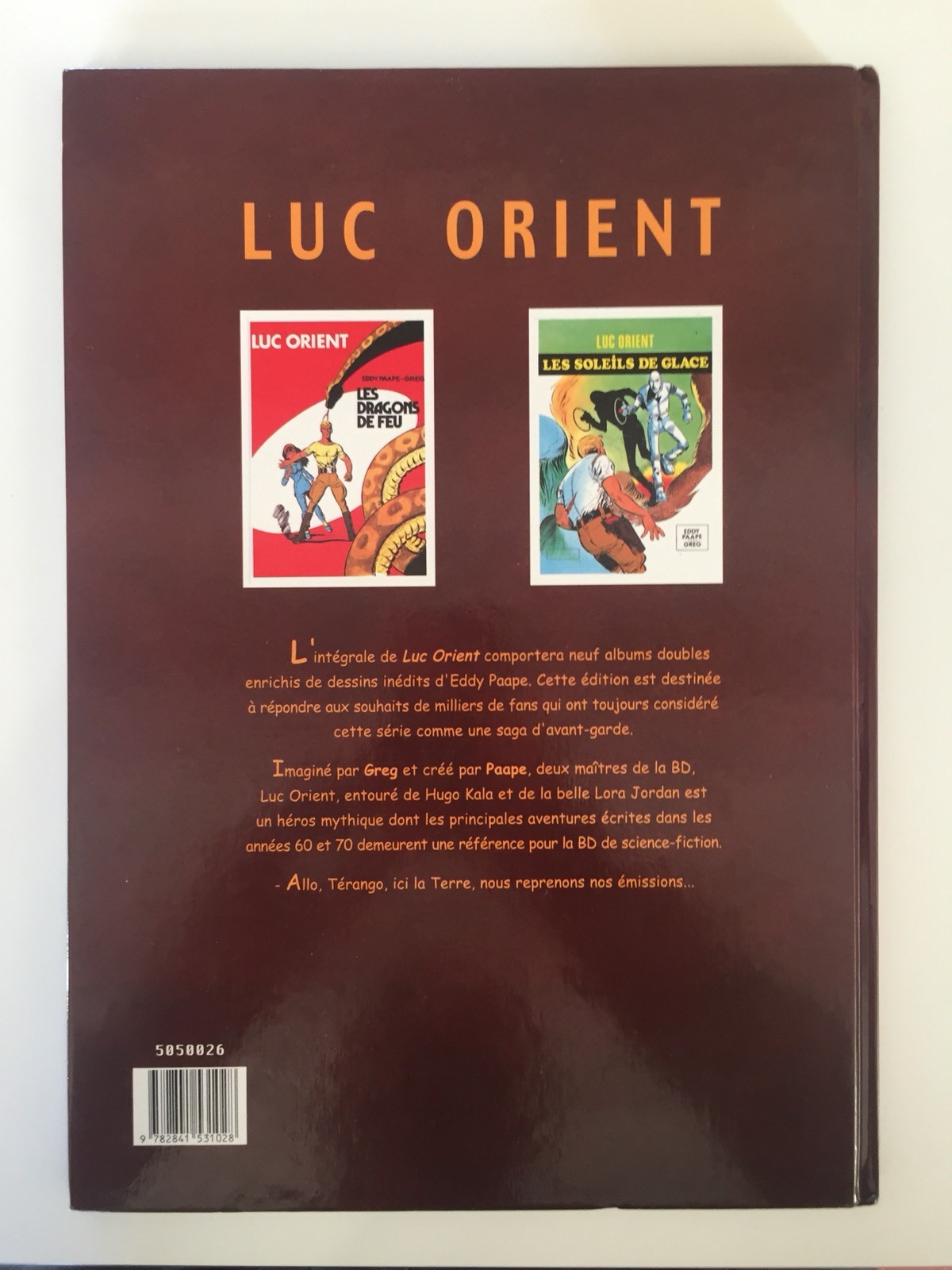 Luc Orient Integrale T 1 Greg & Eddy Paape | eBay