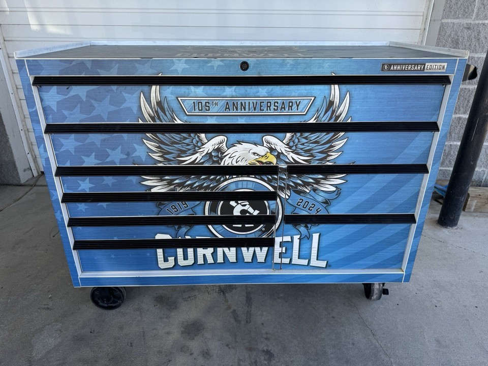 Cornwell Rolling Cabinet Tool Box CTSASR57 57" 8 Drawer | eBay