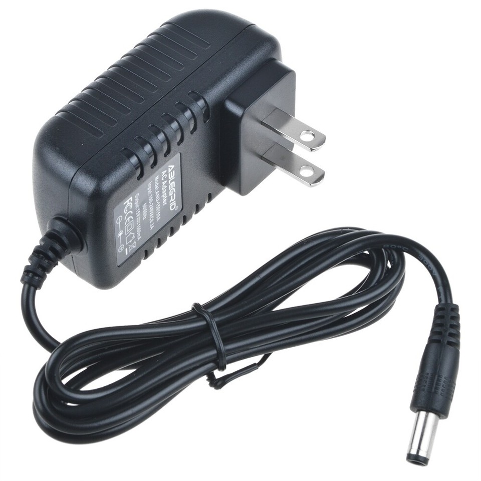 AC 110-240V Converter Adapter DC 15V 1.5A 1500mA Wall Charger Power ...