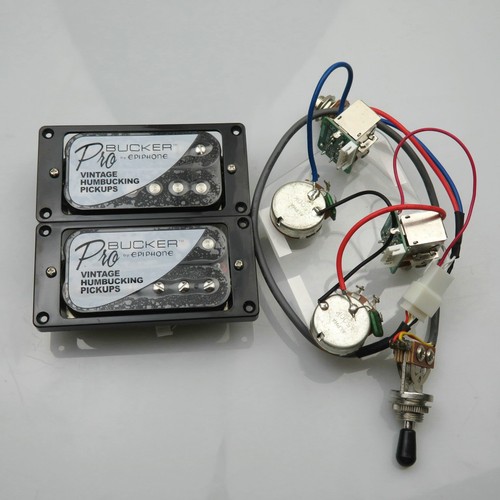 Humbucker Guitar Pickup with push pull coil split Pickups Set PRO ...