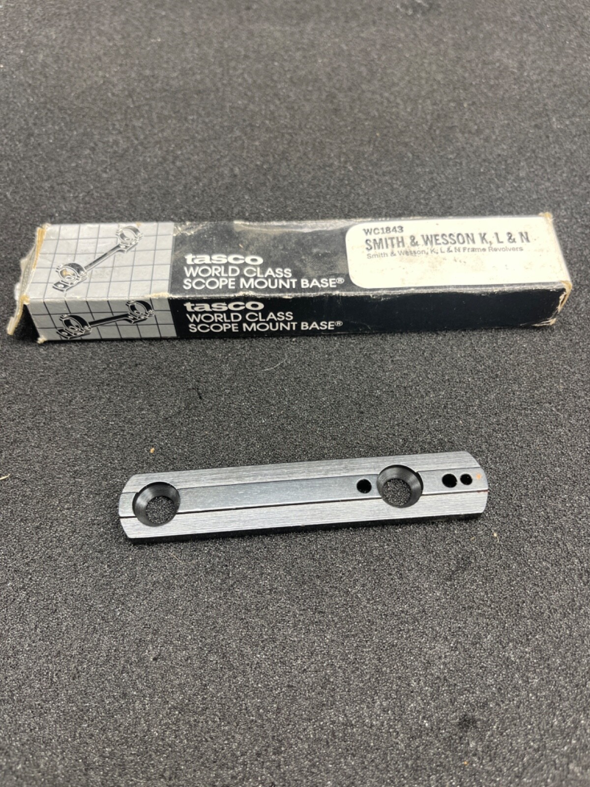 Tasco Smith & Wesson K, L & N frame scope mount base | eBay