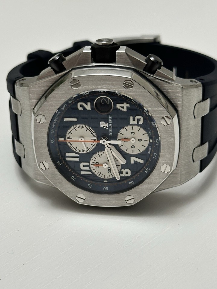 Audemars AP Royal Oak Offshore Navy 42mm 26470ST.OO.A027CA.01 26470ST ...