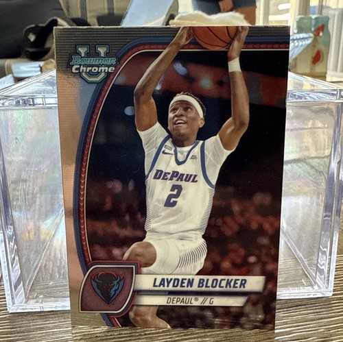 2024-25 Topps Bowman U Chrome Layden Blocker Base | eBay UK