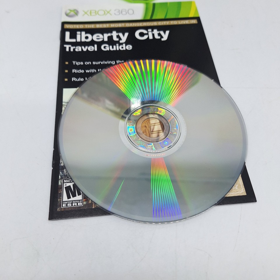 Grand Theft Auto IV & Liberty City Complete Edition Xbox 360 w/ Manual ...