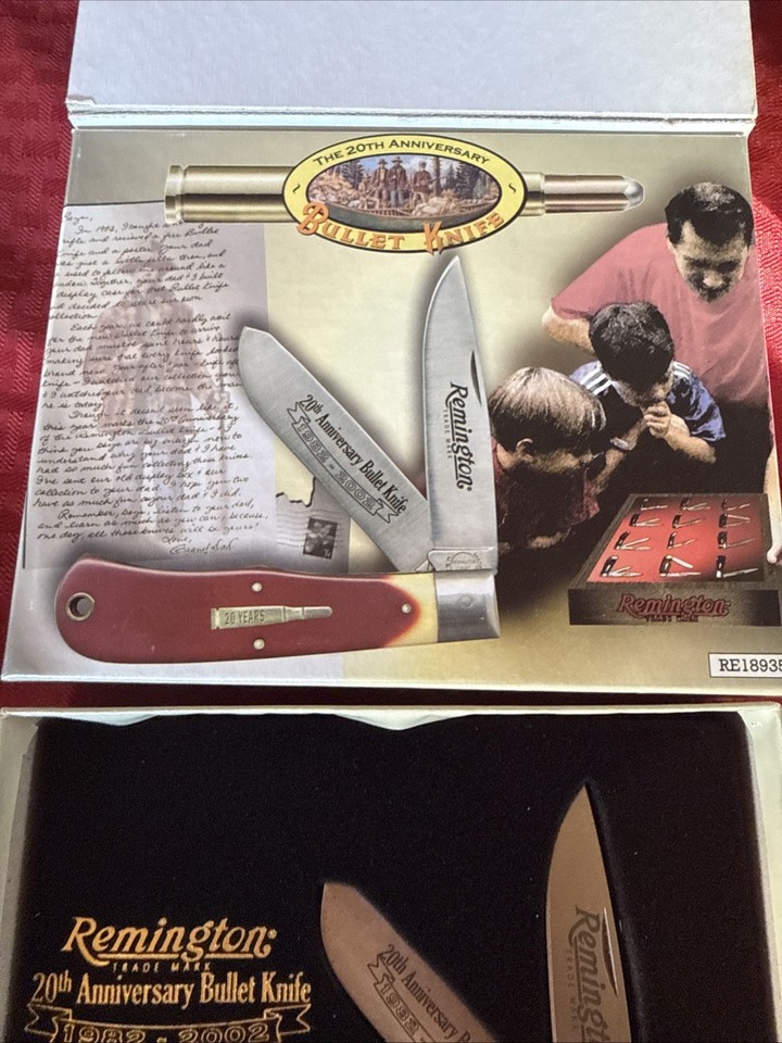 Remington 20th Anniversary Limited Edition Bullet Knife | eBay