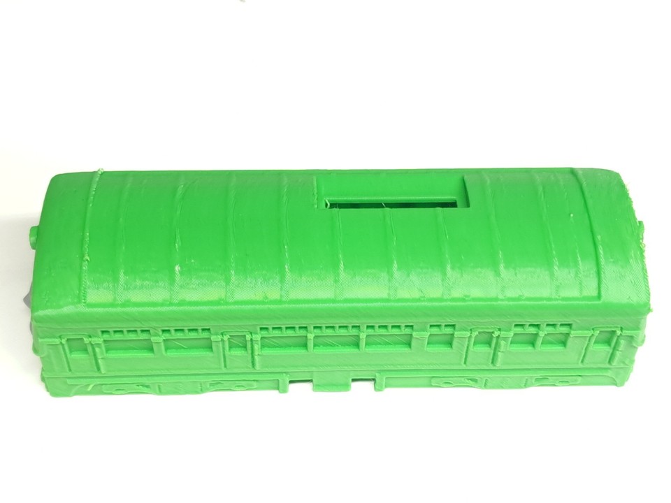 3D Printed Daisy Railcar Shell, Fits Thomas TOMY Trackmaster Diesel 10 ...