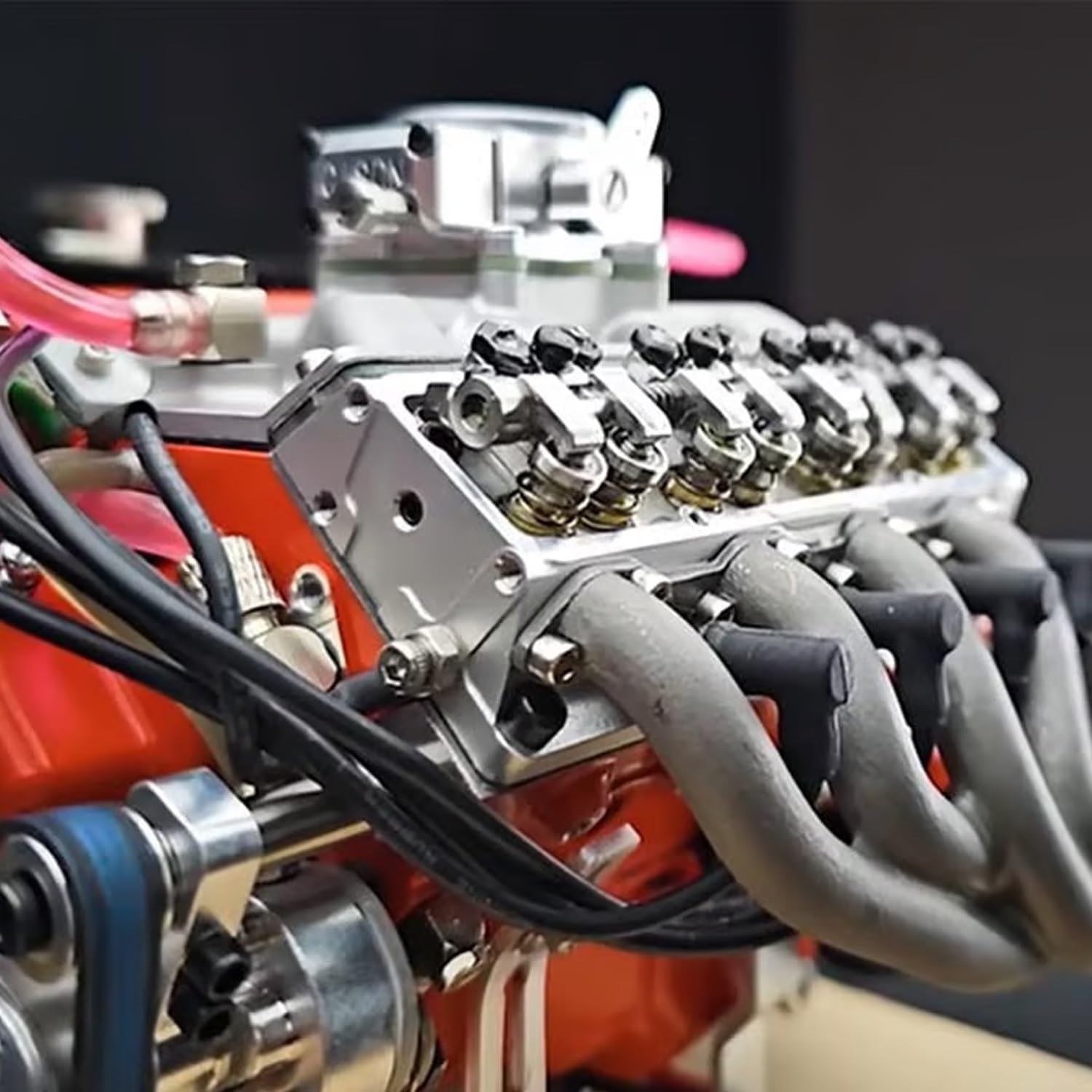 V8 Engine Kit Gas Model - OHV V8 Small Engine Model Kit Model Engine ...