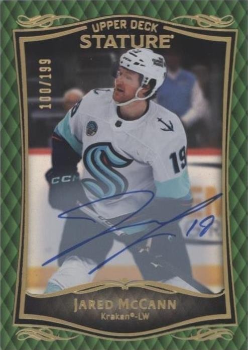 2024-25 Upper Deck Stature - 2023-24 Base Jared McCann, Jared McCann ...