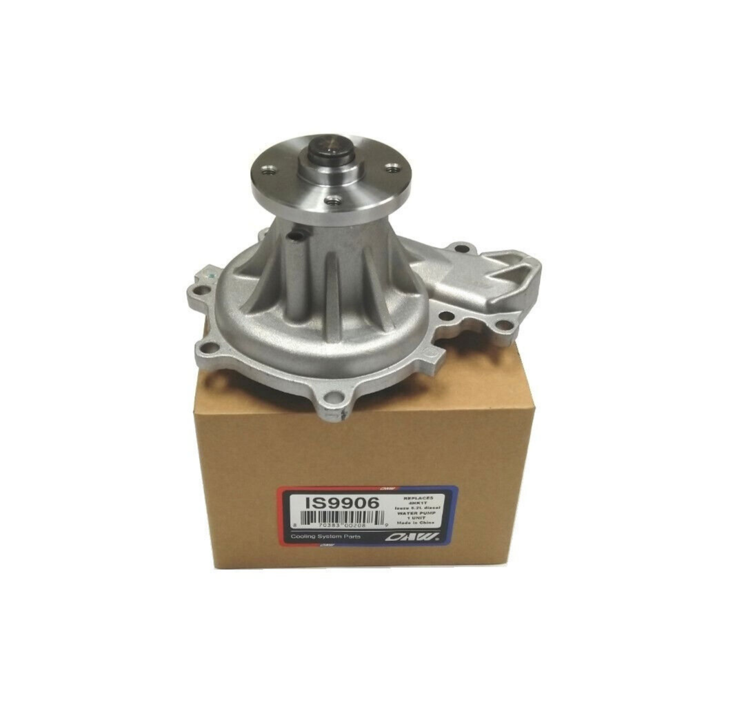 OAW Water Pump IS9906 for 05-10 Isuzu NPR NQR Chevy GMC 5.2L 4HK1 TURBO ...