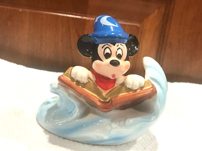 VTG Disney Mickey Mouse Fantasia Wizard & Magic Spell Book Sorcerer ...