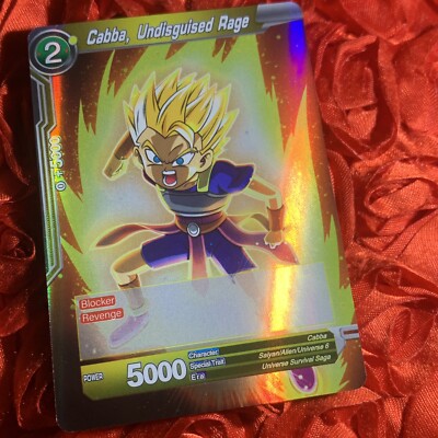 Cabba DRAGON BALL Z Super Game Goddess Anime Girl ACG Holo Card Rage | eBay