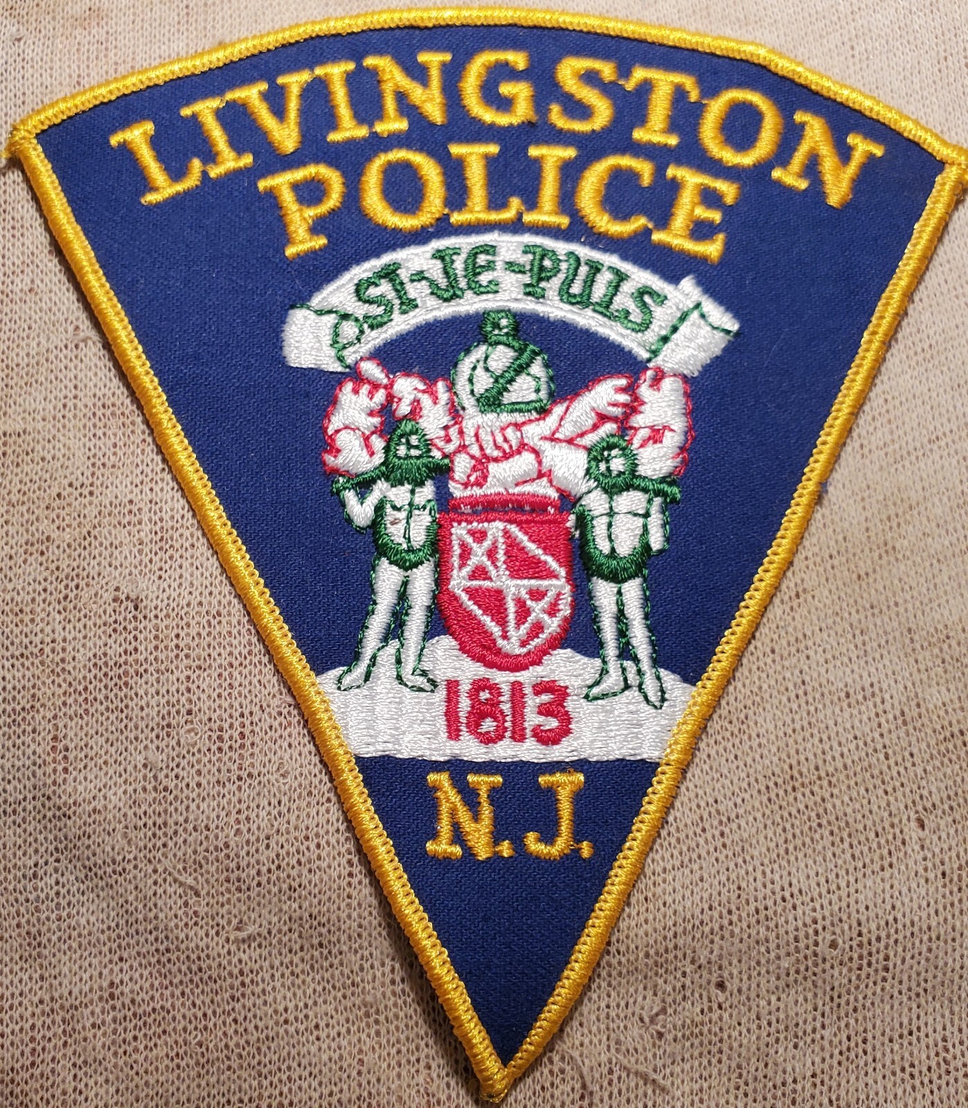 NJ Livingston New Jersey Police Patch | eBay