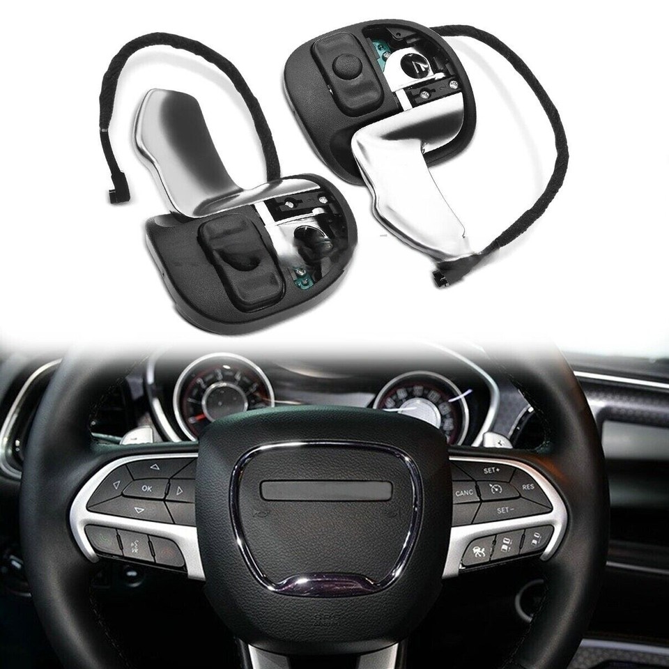 Hellcat Paddle Shifter Set for Challenger Charger 15-21 2Pcs Enhanced ...