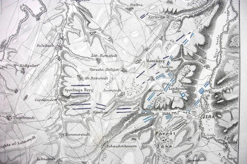 GERMANY Jena 1806 Napoleon Battle - 1848 Fine Quality Map | eBay