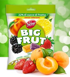 DUFOUR BIG FRUT CARAMELLE GELEE GR.180 FRUTTI MEDITERRANEI | eBay