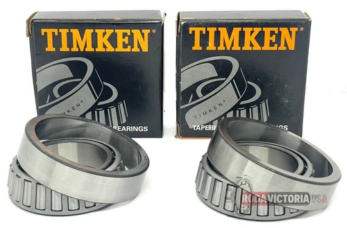 Timken SET47 Wheel Bearing & Race Kit Set Pair Driver & Passenger Side ...