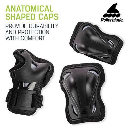 Rollerblade Skate Gear 3 Pack Protective Gear Knee Pads Elbow Pads and ...