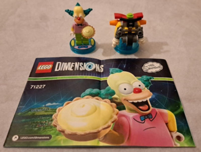 LEGO Dimensions Simpsons with Krusty the Clown Minifigure (71227) | eBay