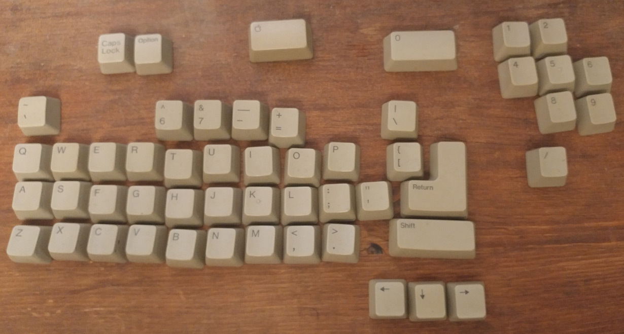 Apple IIe Keyboard Key Caps (Single Cap) | eBay