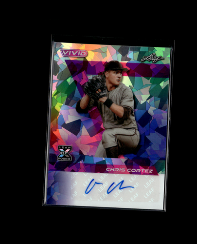 CHRIS CORTEZ 2024 Leaf Vivid 3/7 Auto #BA-CC4 | eBay