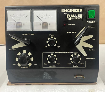Dallee Electronics Model Railroad Power Supply - ENGINEER THROTTLE ...