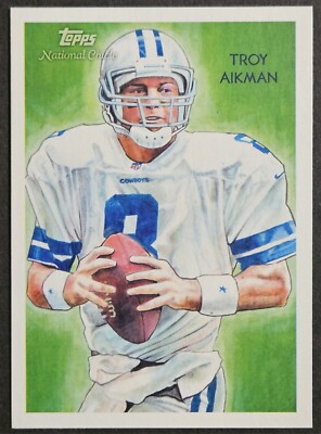 2009 Topps National Chicle #C48 Troy Aikman Dallas Cowboys HOF | eBay