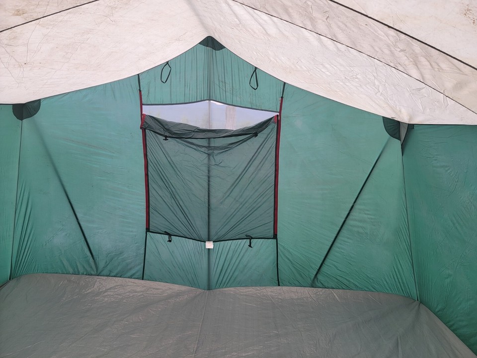 COLMAN 12X9 POLY CANVAS TENT | eBay