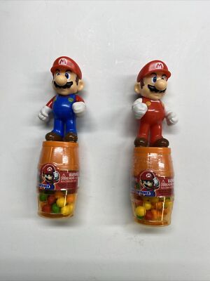 Super Mario Candy Balls Container AuSome w/ Mario Figure - New & Sealed ...