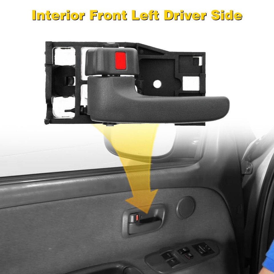 Door Interior Front Left Driver Handle Side Fits Inside Inner 00-06 ...