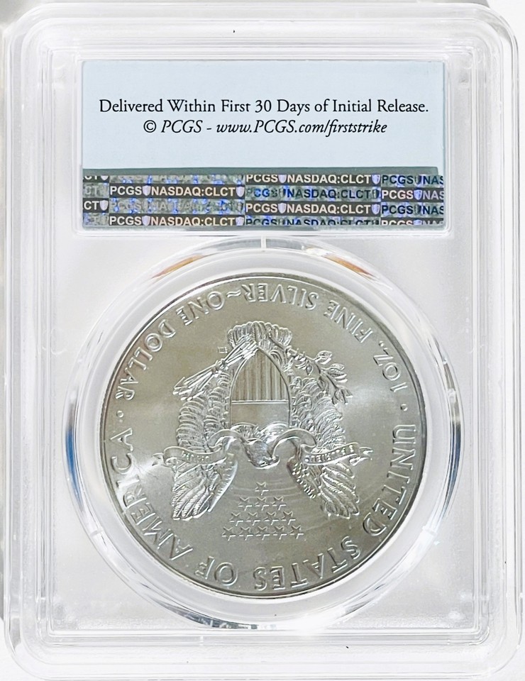 2020 SILVER EAGLE PCGS MS70 *FIRST STRIKE* - FS FLAG | eBay