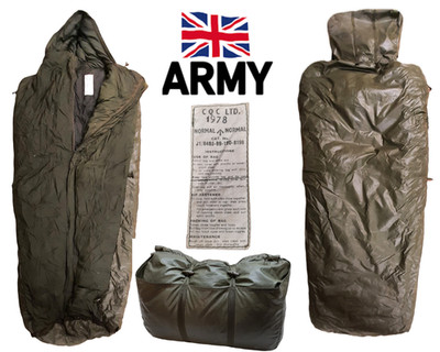 58 Pattern Sleeping Bag British Army Issue 1978 Chelsea Quilt Co Ltd ...