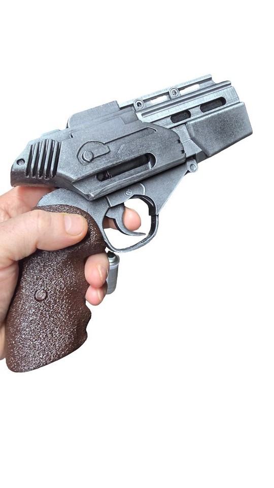 Colonial Warrior Blaster – Battlestar Galactica Style Prop 3D Printed ...