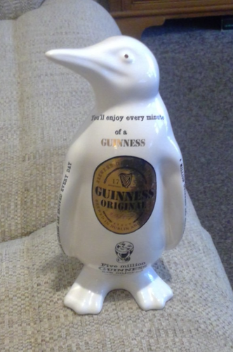 Guinness Penguin Collectable Pub Figure 8 1/2 inch | eBay UK