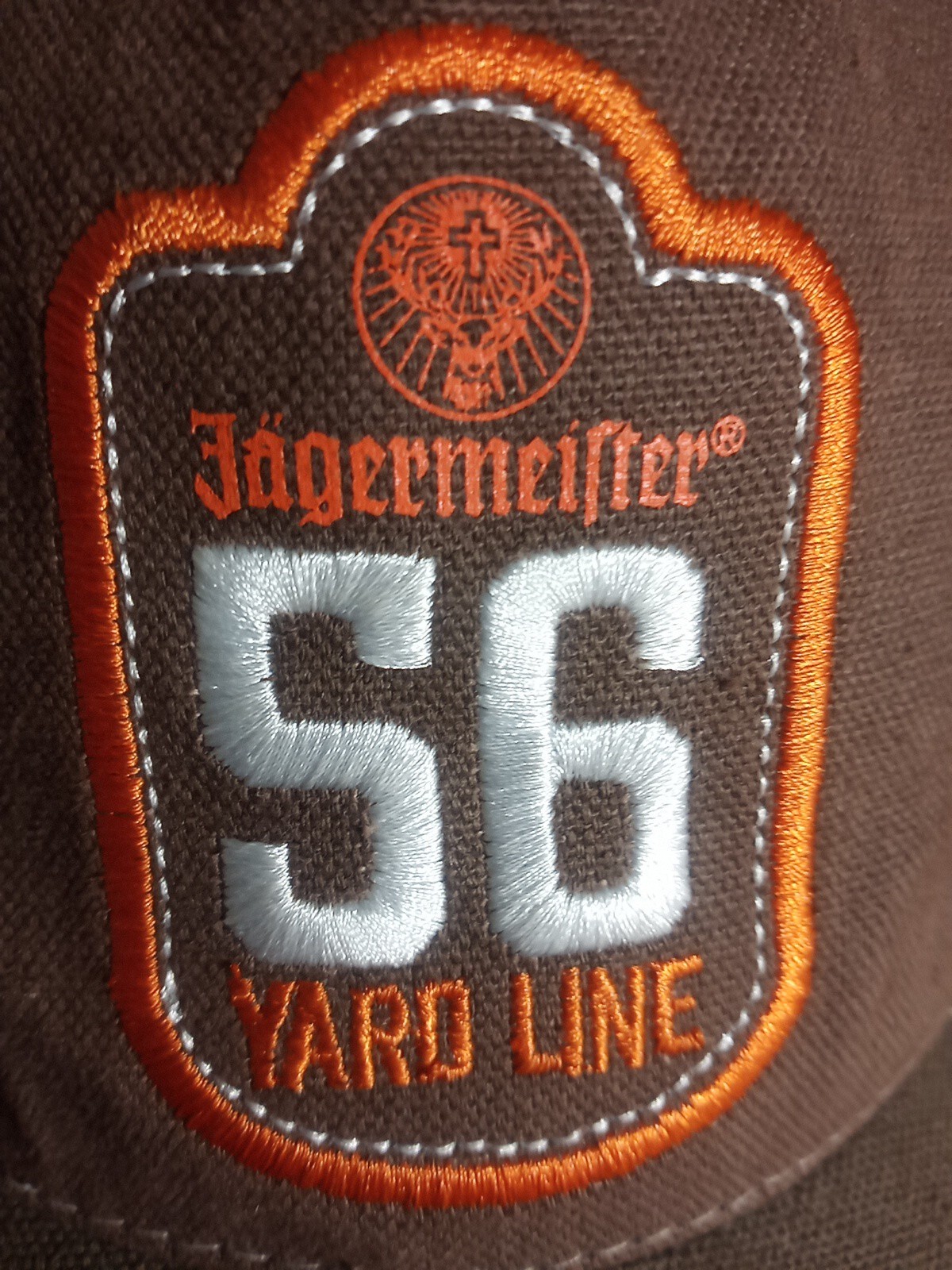 Jagermeister 56 Yard Line Trucker Hat Snap Back - Gem