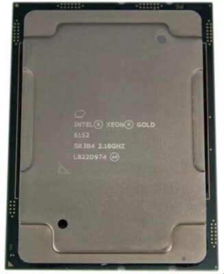 Intel Xeon Gold 6152 2.10Ghz 22 Core 30.25MB SR3B4 LGA3647 Server CPU ...
