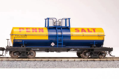 HO - BLI 7668 Penn Salt 6k Gallon AC&F Single Dome Tank Car UTLX233 ...