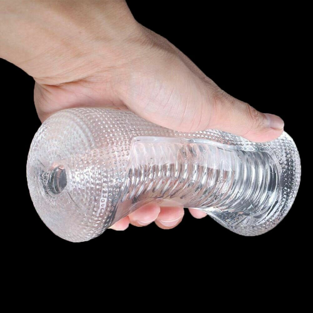 Soft Jelly Male Masturbator Sleeve Stroker Pocket Pussy Stroker Sex ...