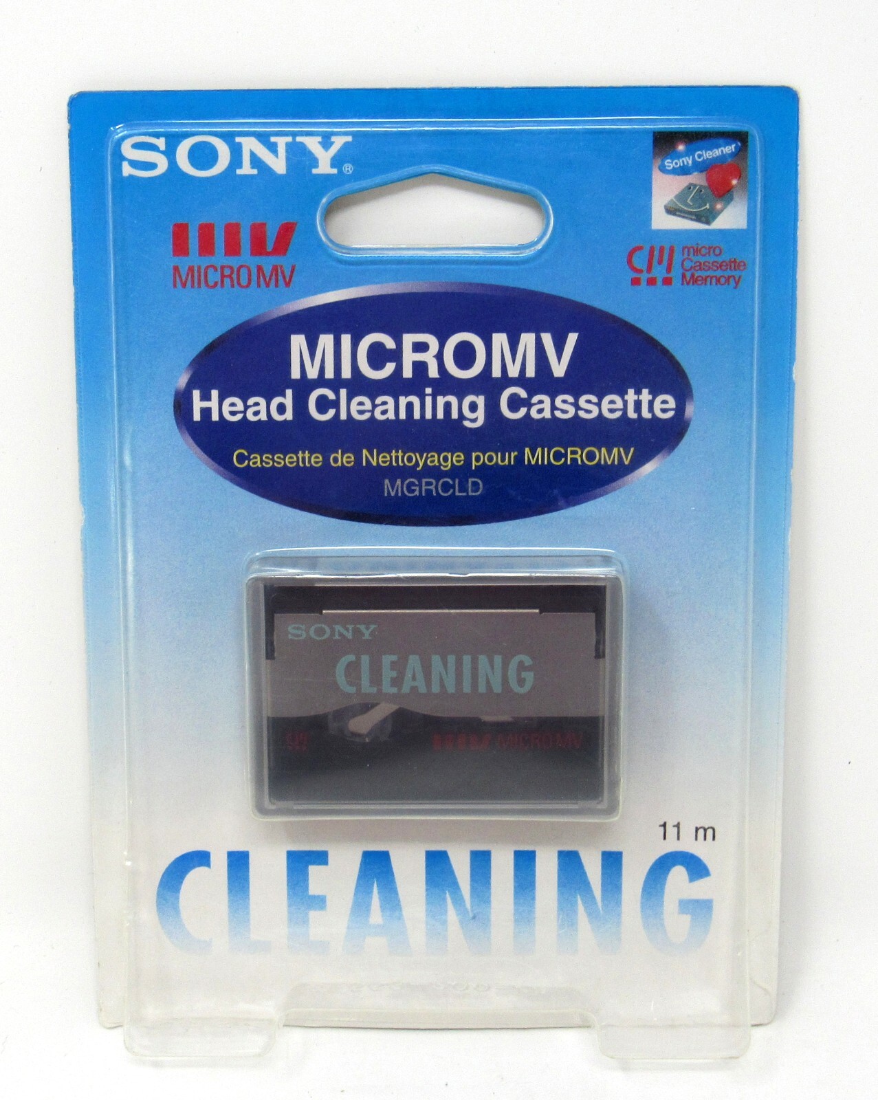 Sony Micro MV Head Cleaning Cassette (MGRCLD) New / Sealed | eBay